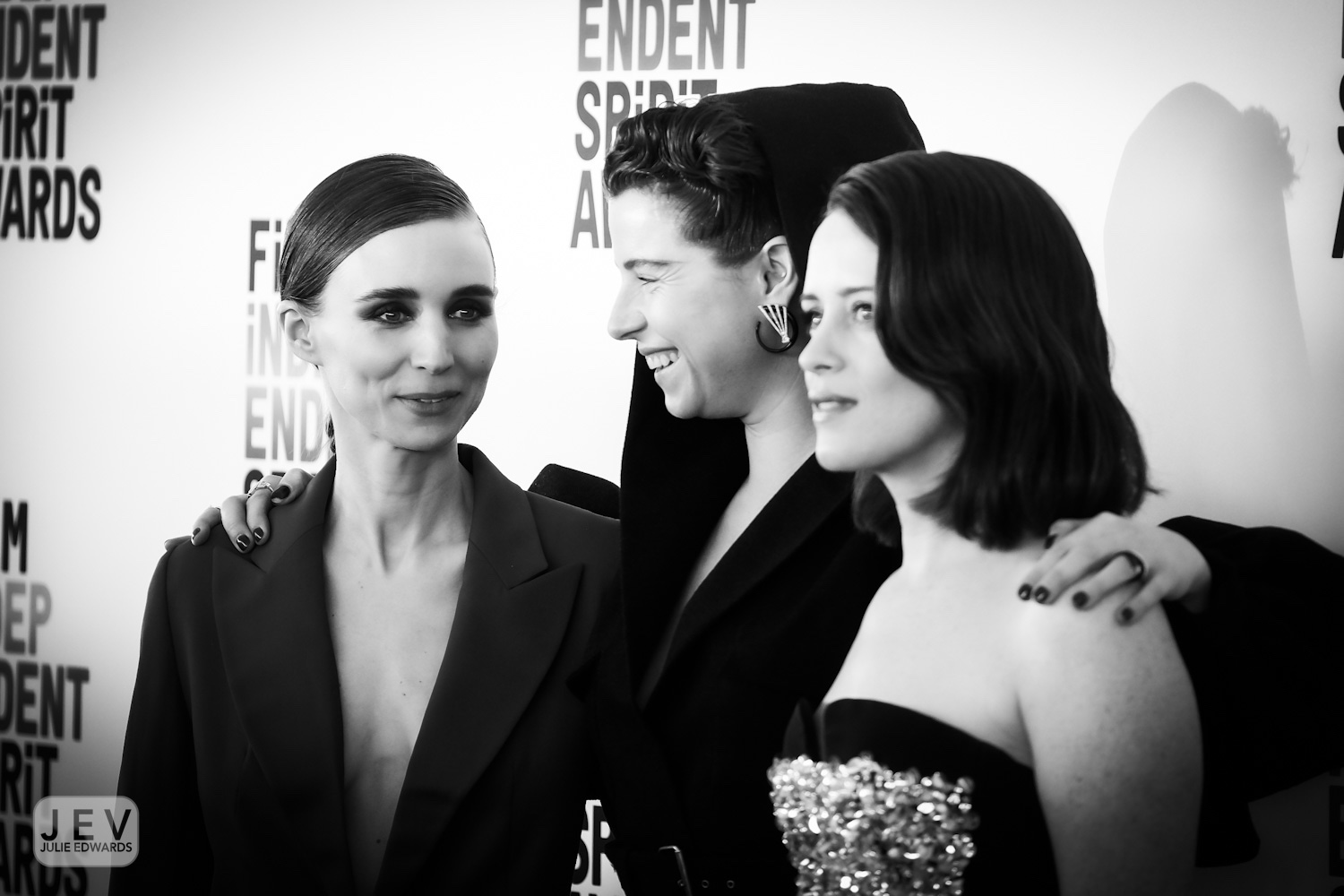 Rooney Mara, Jessie Buckley and Claire Foy – Julie Edwards-X